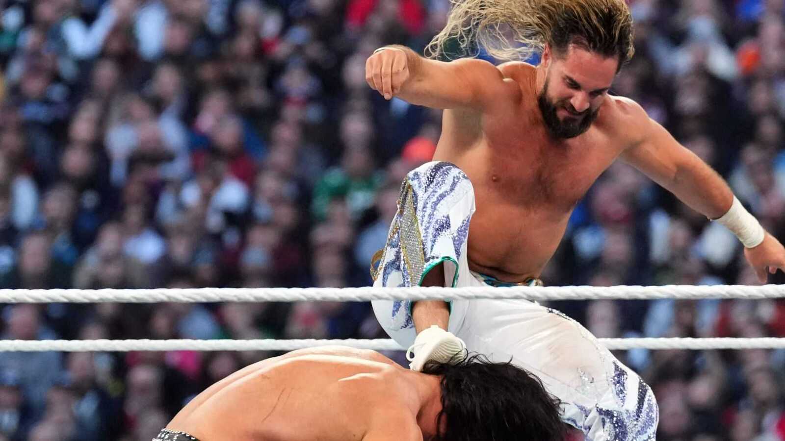 Seth Rollins' Golden Peacock Coat He Wore On Raw Costs $14,000 | Yardbarker