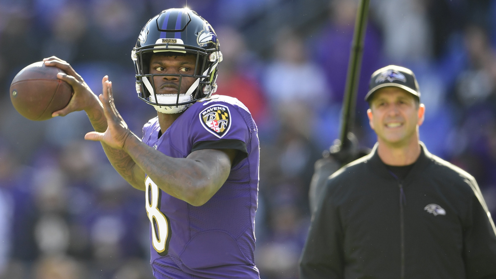 Ravens' Jackson noncommittal about his, Harbaugh's futures | Yardbarker
