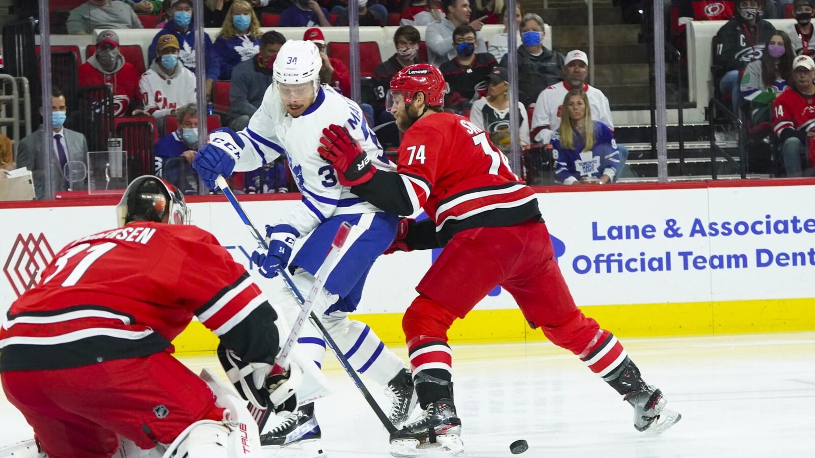 Auston Matthews calls Hurricanes’ Jaccob Slavin the best defensive ...