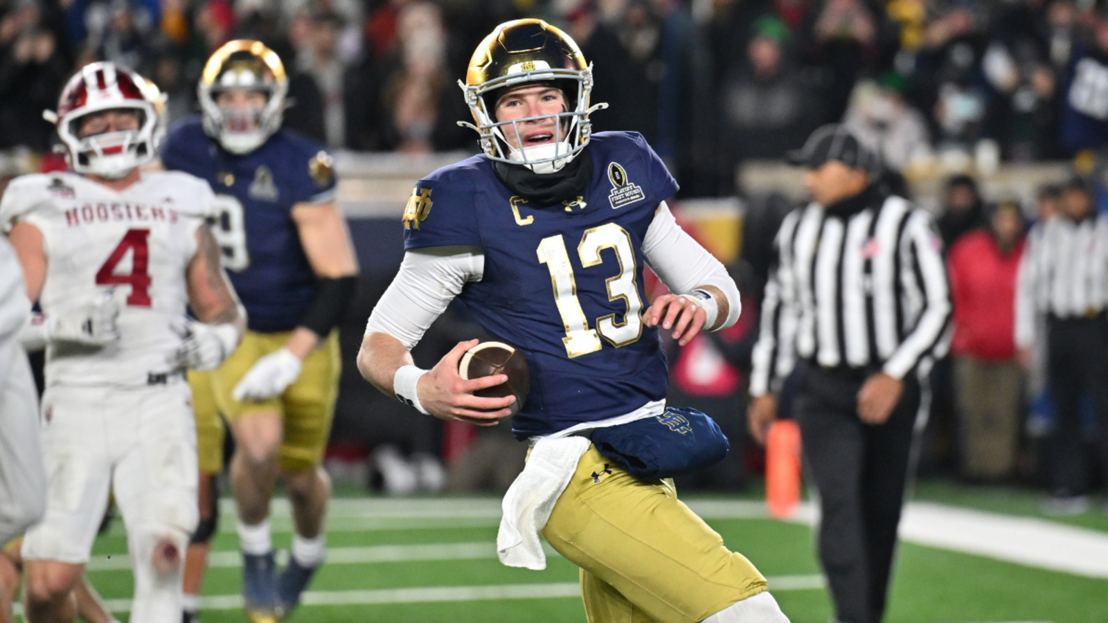 Riley Leonard Came To Notre Dame For Moments Like This | Yardbarker