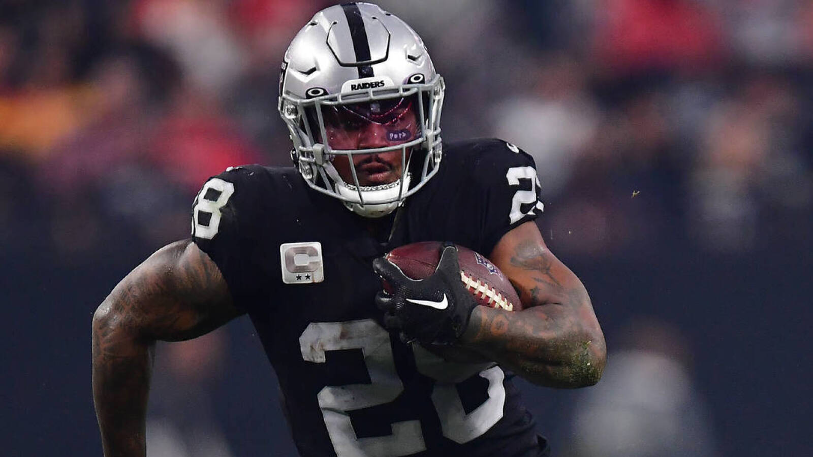 Josh Jacobs still trying to 'knock the rust off' after sitting out ...