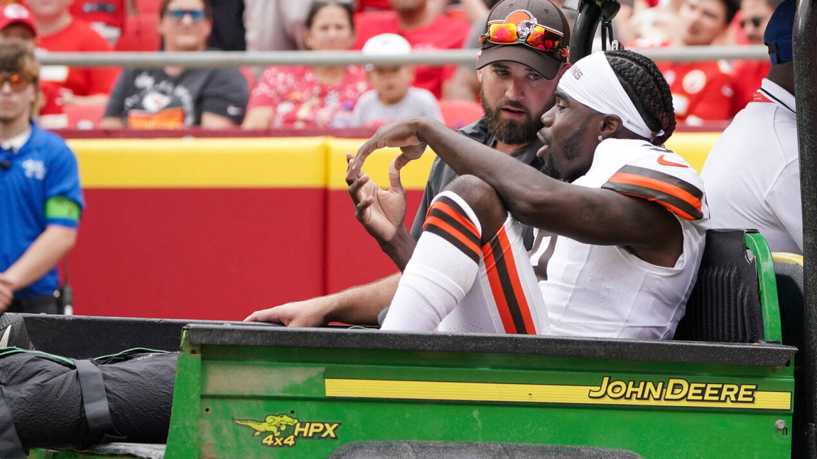 Browns WR suffers another serious leg injury | Yardbarker