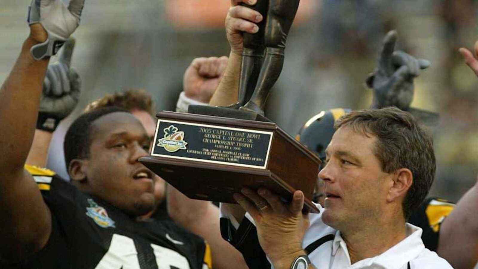Iowa Hawkeyes HC Kirk Ferentz Reminisces on Epic 2005 Game vs. LSU ...