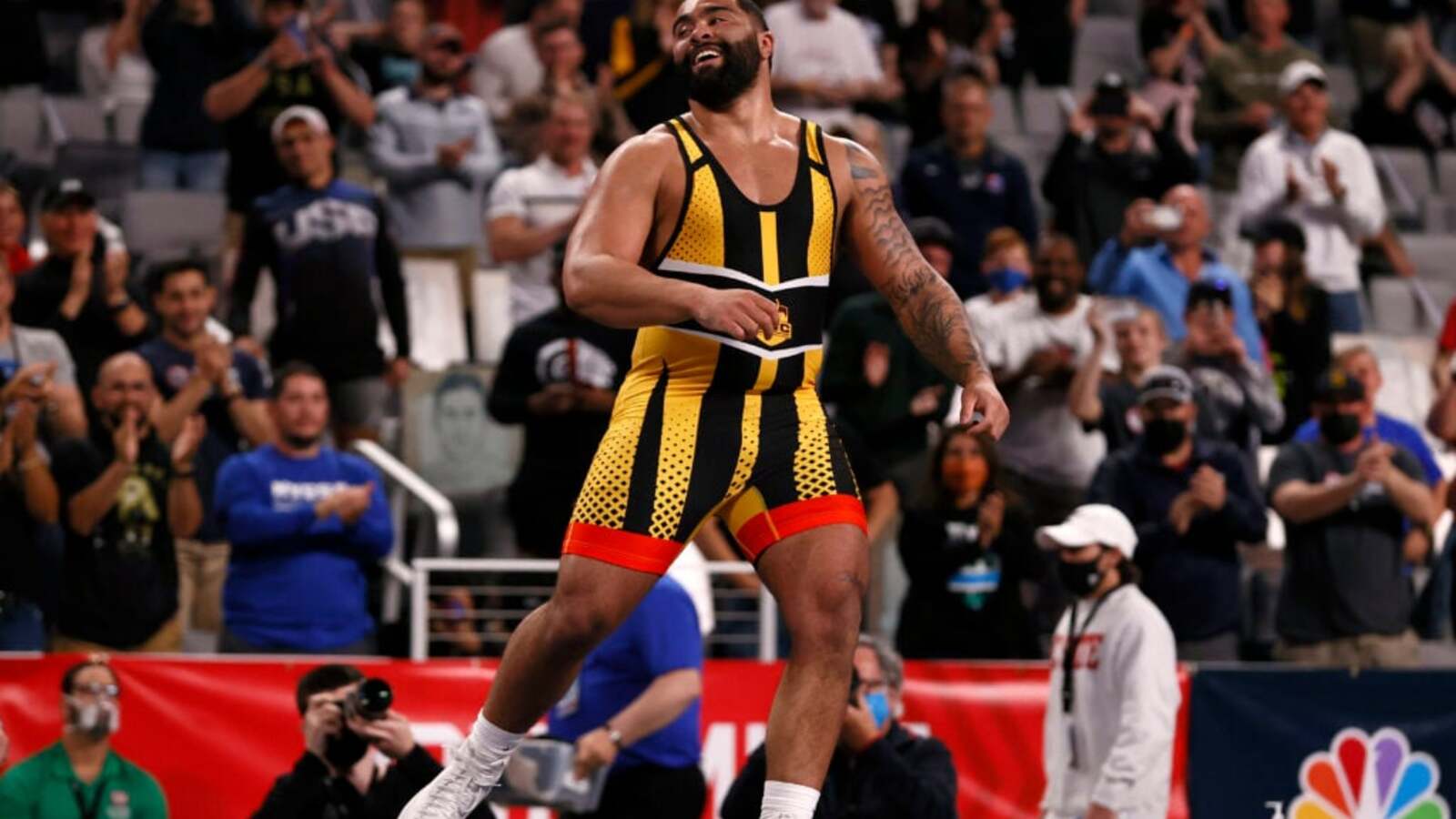 Gable Steveson’s coach says one attribute reminds him of a young Jon ...