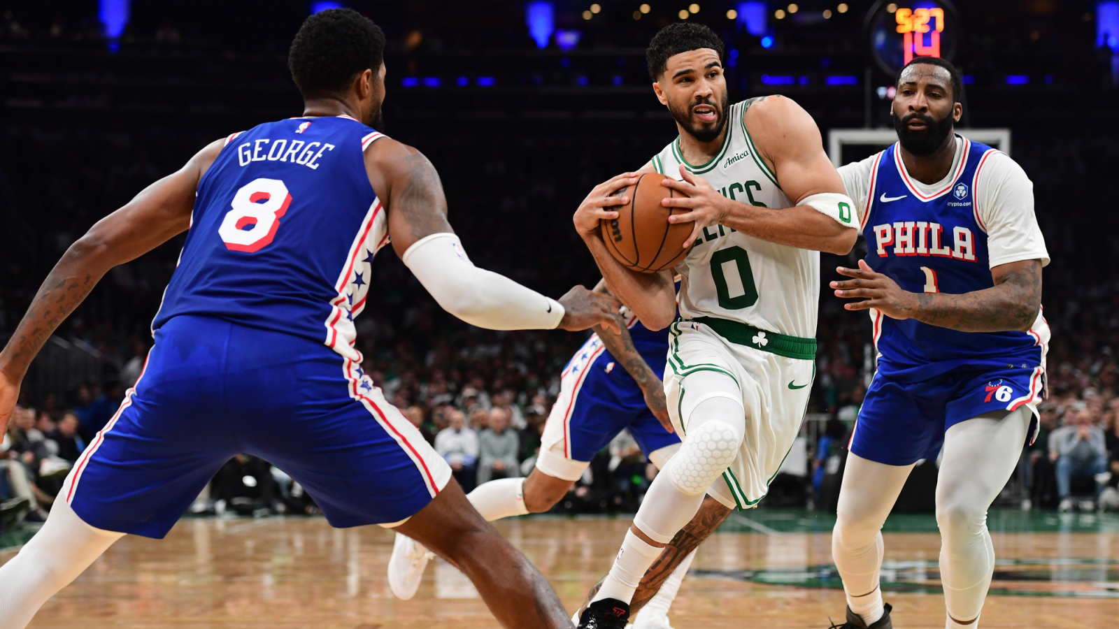 Boston’s duo shines as Celtics handle Sixers in Game 1 | Yardbarker