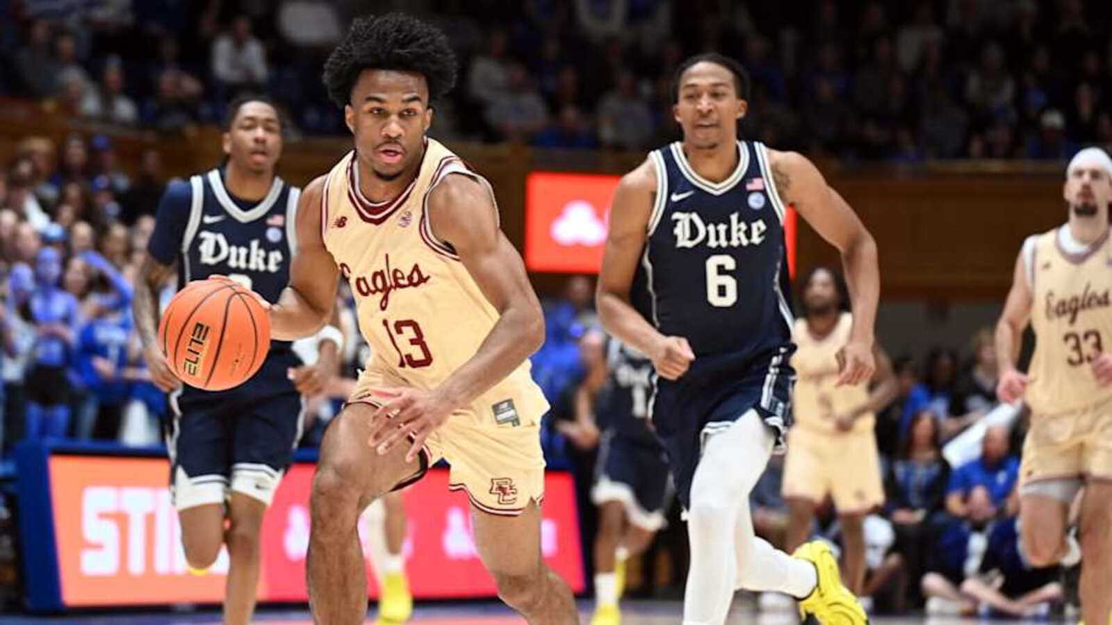 Boston College Men's Basketball Guard Donald Hand Jr. Exits Game ...
