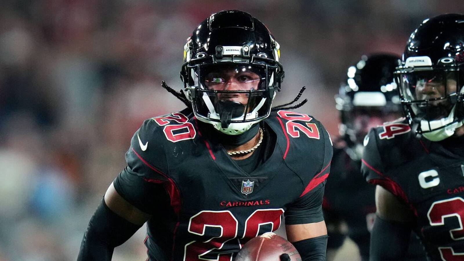 Watch: Cardinals CB Marco Wilson's flips into end zone on pick-six ...
