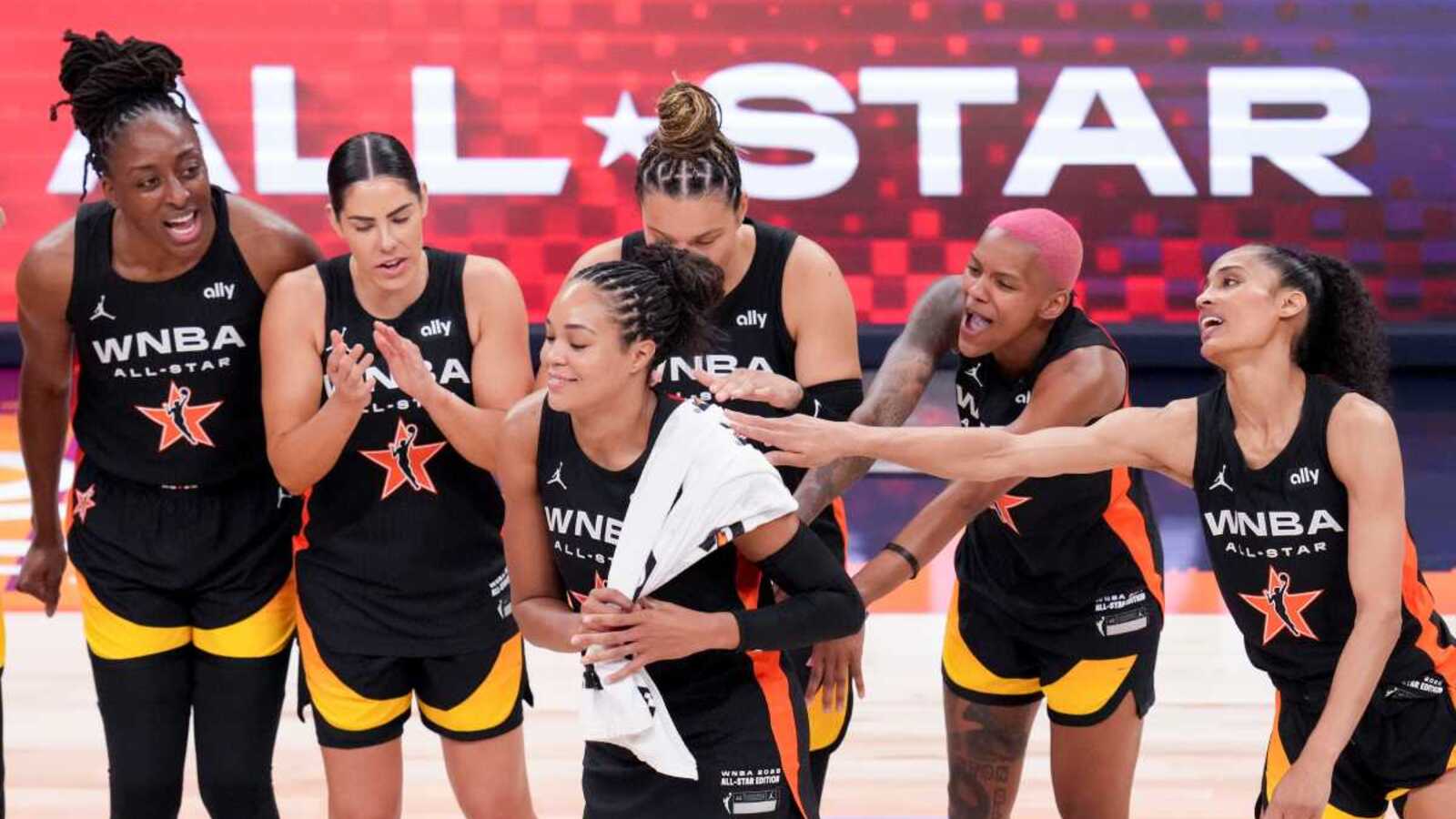 WNBA All-Stars Make History Against Caitlin Clark's Team | Yardbarker