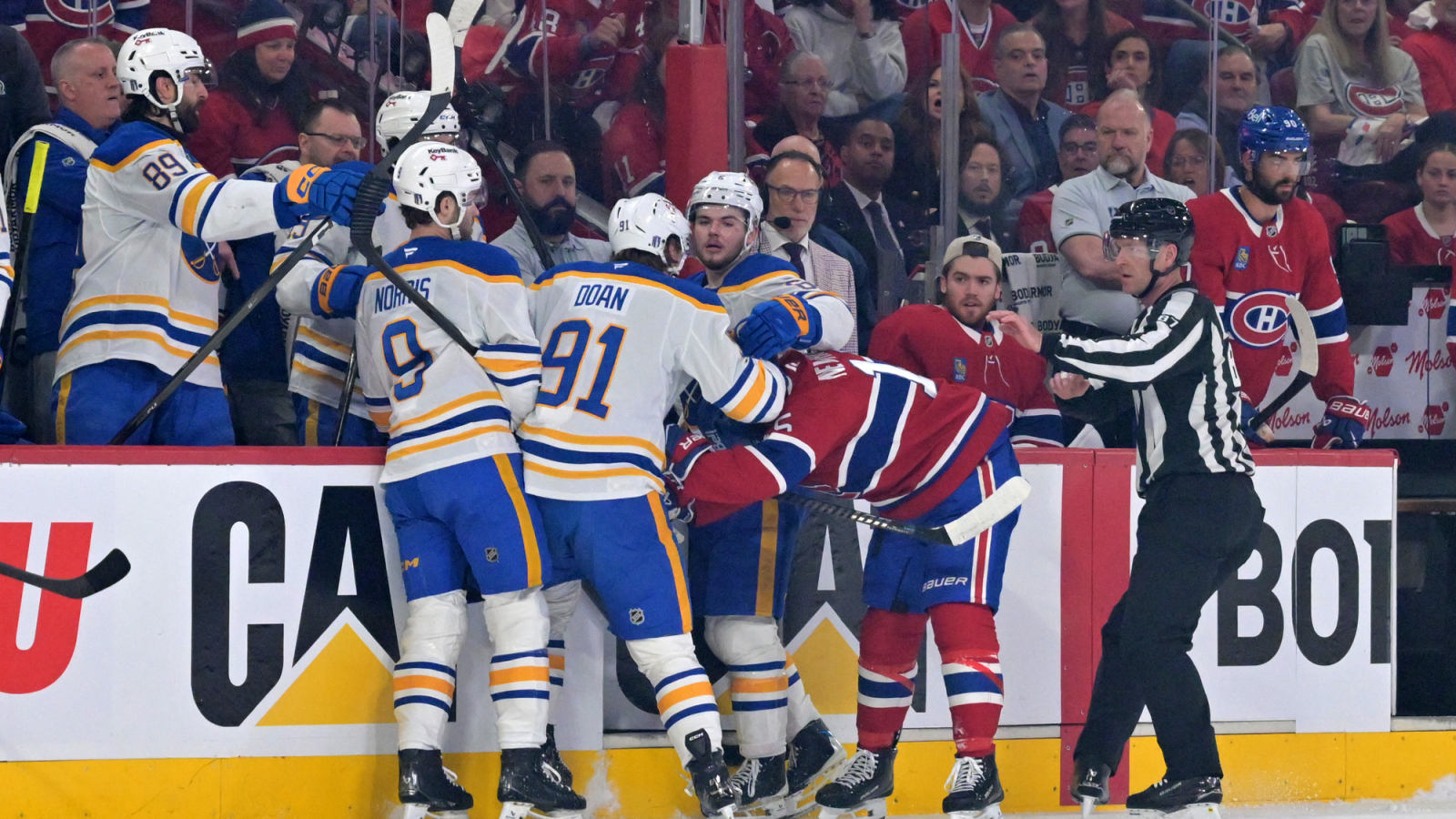 A few bench players got some ice time with the Sabres (and that’s a ...