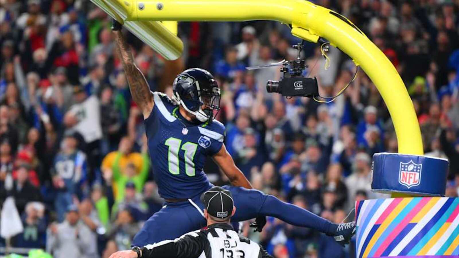 Seahawks' Sam Darnold, Jaxon Smith-Njigba resume fireworks show vs ...
