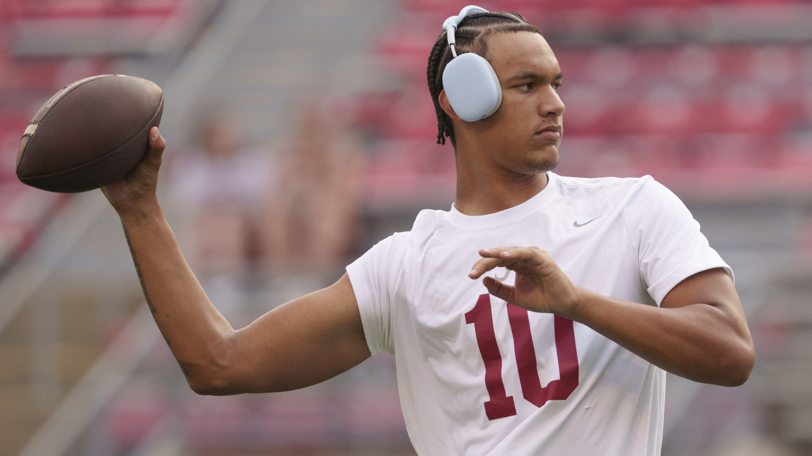Alabama backup QB emulating LSU QB at practice | Yardbarker