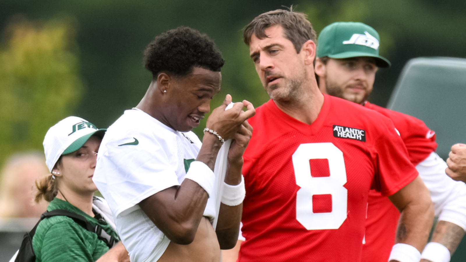 Garrett Wilson addresses 'harder conversations' with Rodgers | Yardbarker
