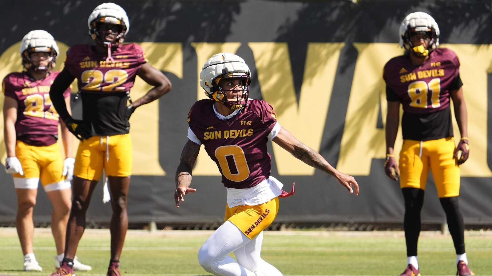 Arizona State wide receiver Jordyn Tyson learning from NFL legend ...