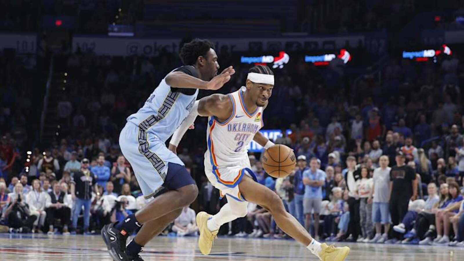 Fourth Quarter Push Leads OKC Thunder to Blowout win Over Memphis ...
