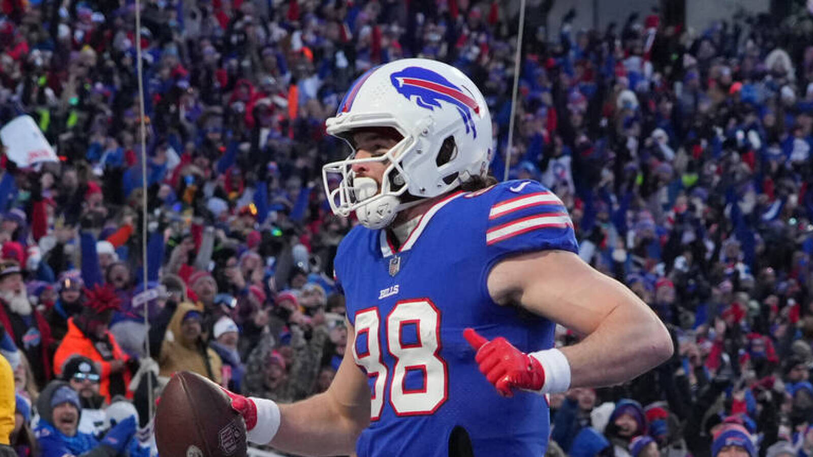 Watch: Bills fans had awesome snowball celebration after TD | Yardbarker