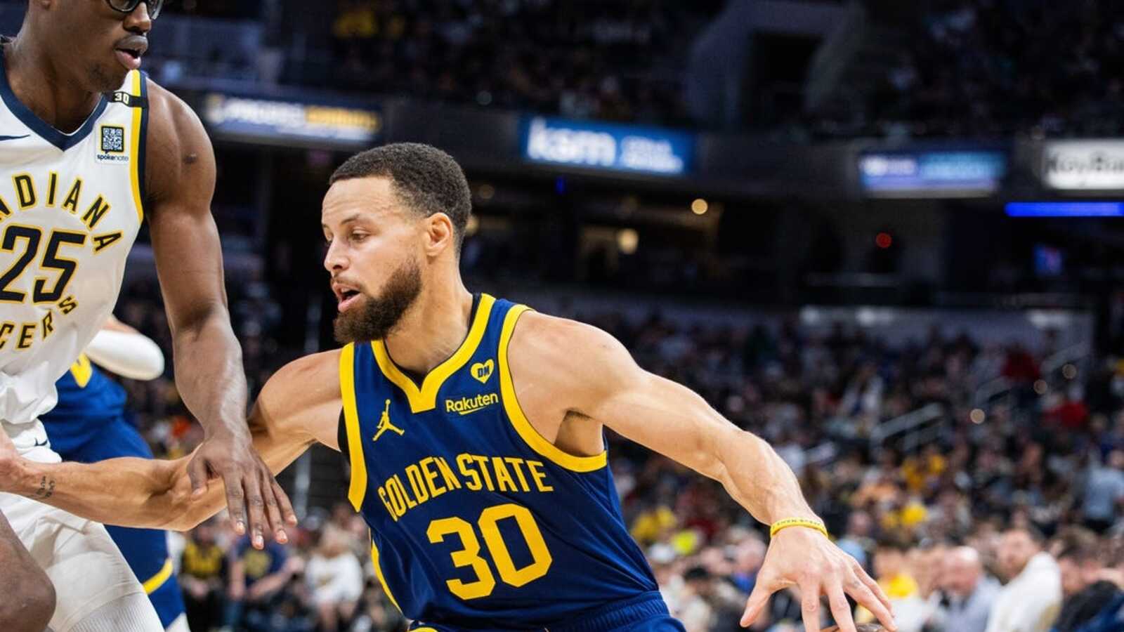Stephen Curry on target, Warriors rout Pacers | Yardbarker