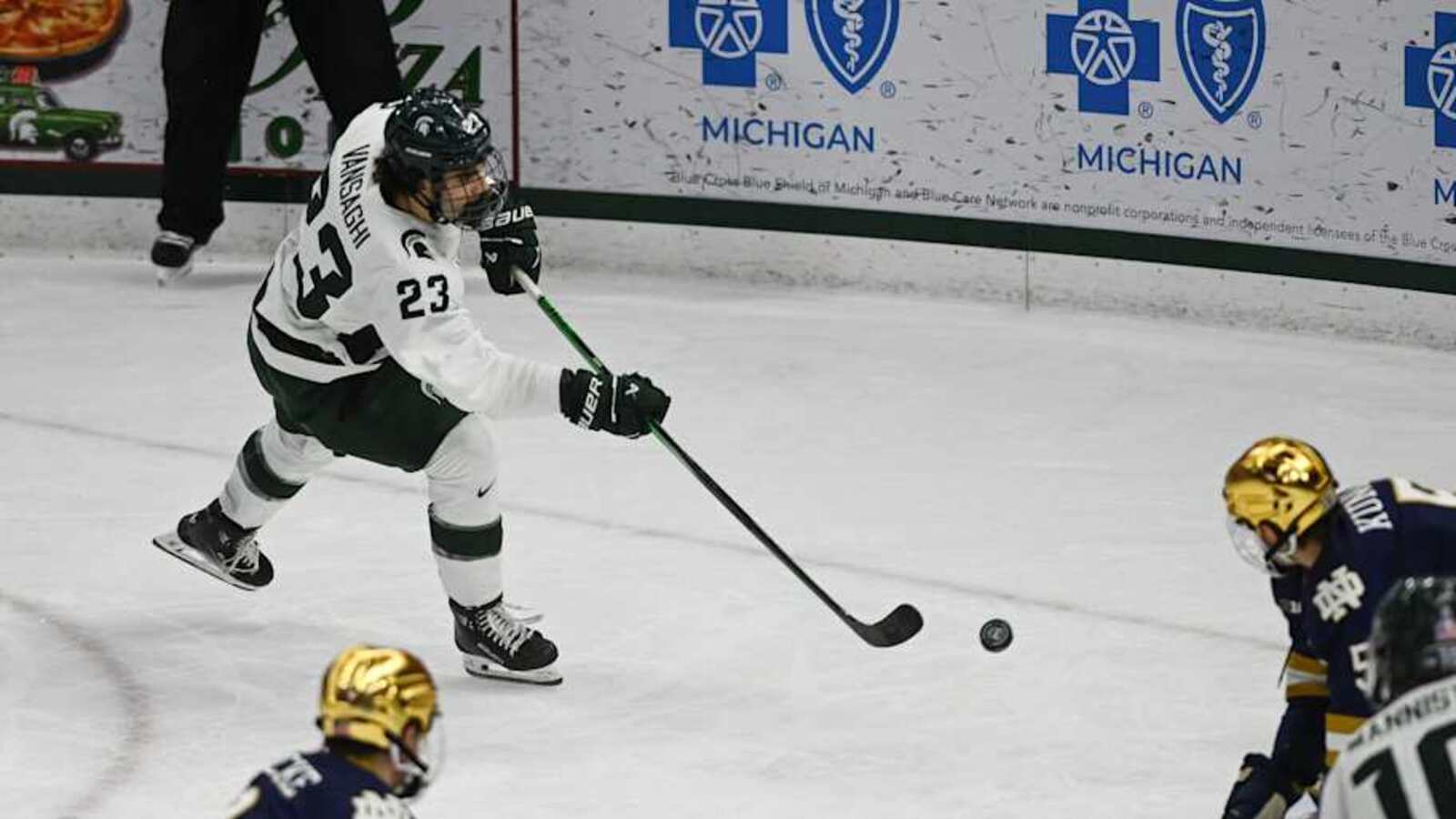 Michigan State's Shane Vansaghi Preparing for Upcoming NHL Draft | Yardbarker