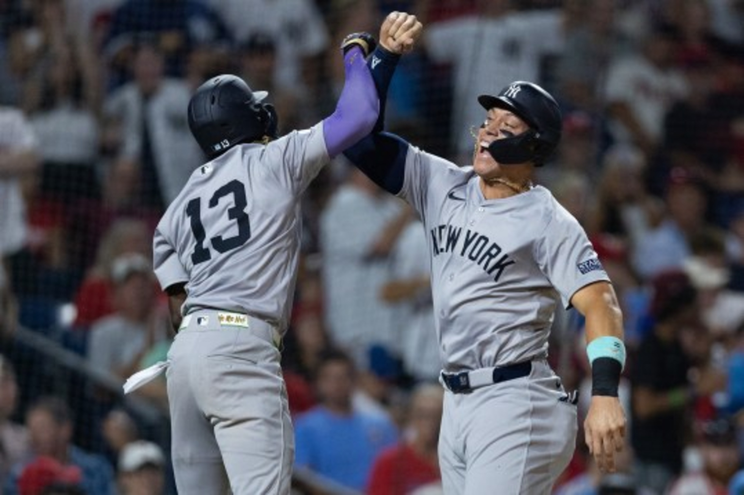 The Yankees have a crazy yet exciting dynamic developing in the infield ...
