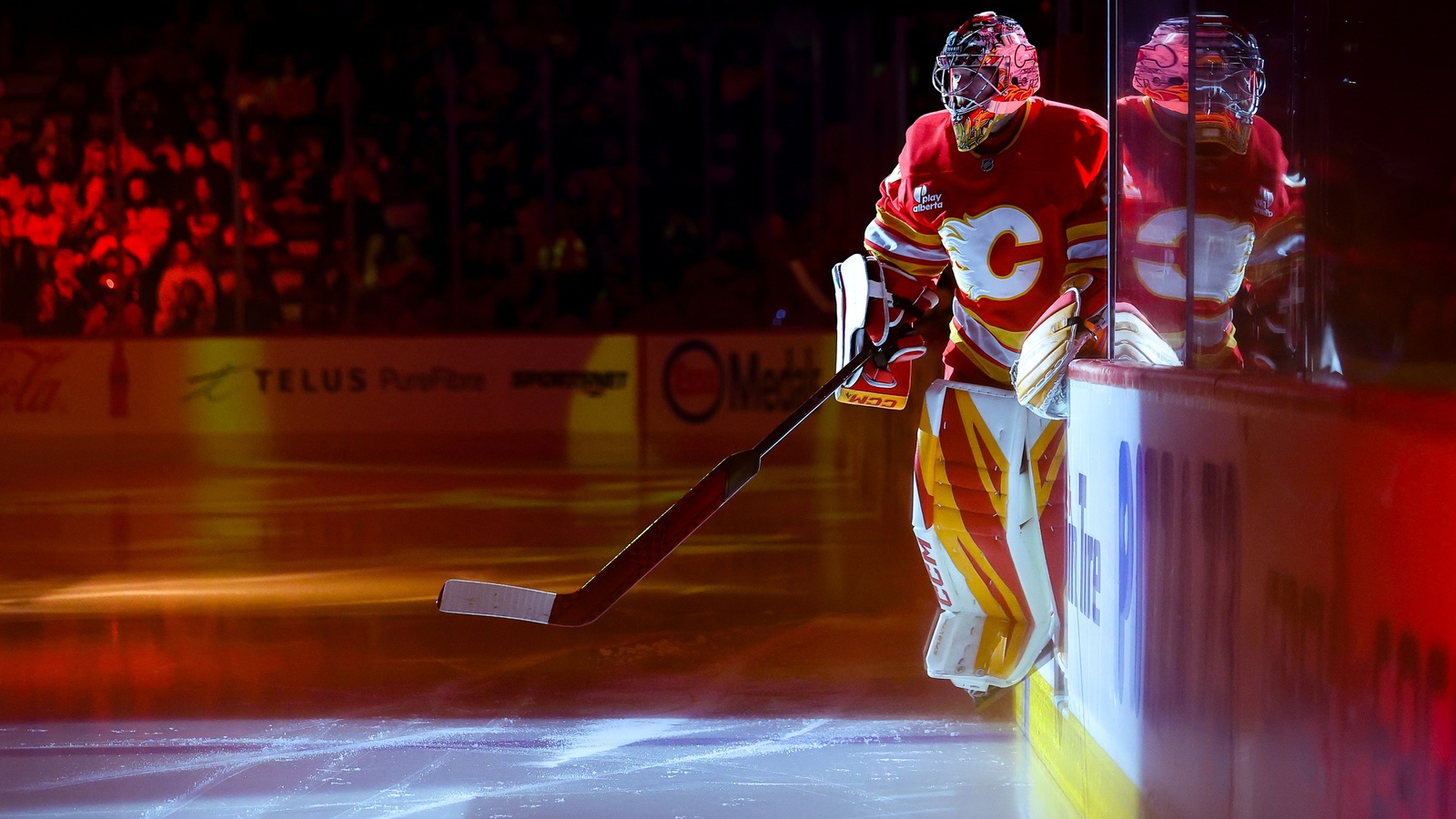 Beyond the Boxscore: Wolf stands strong early as Flames defeat Sharks ...