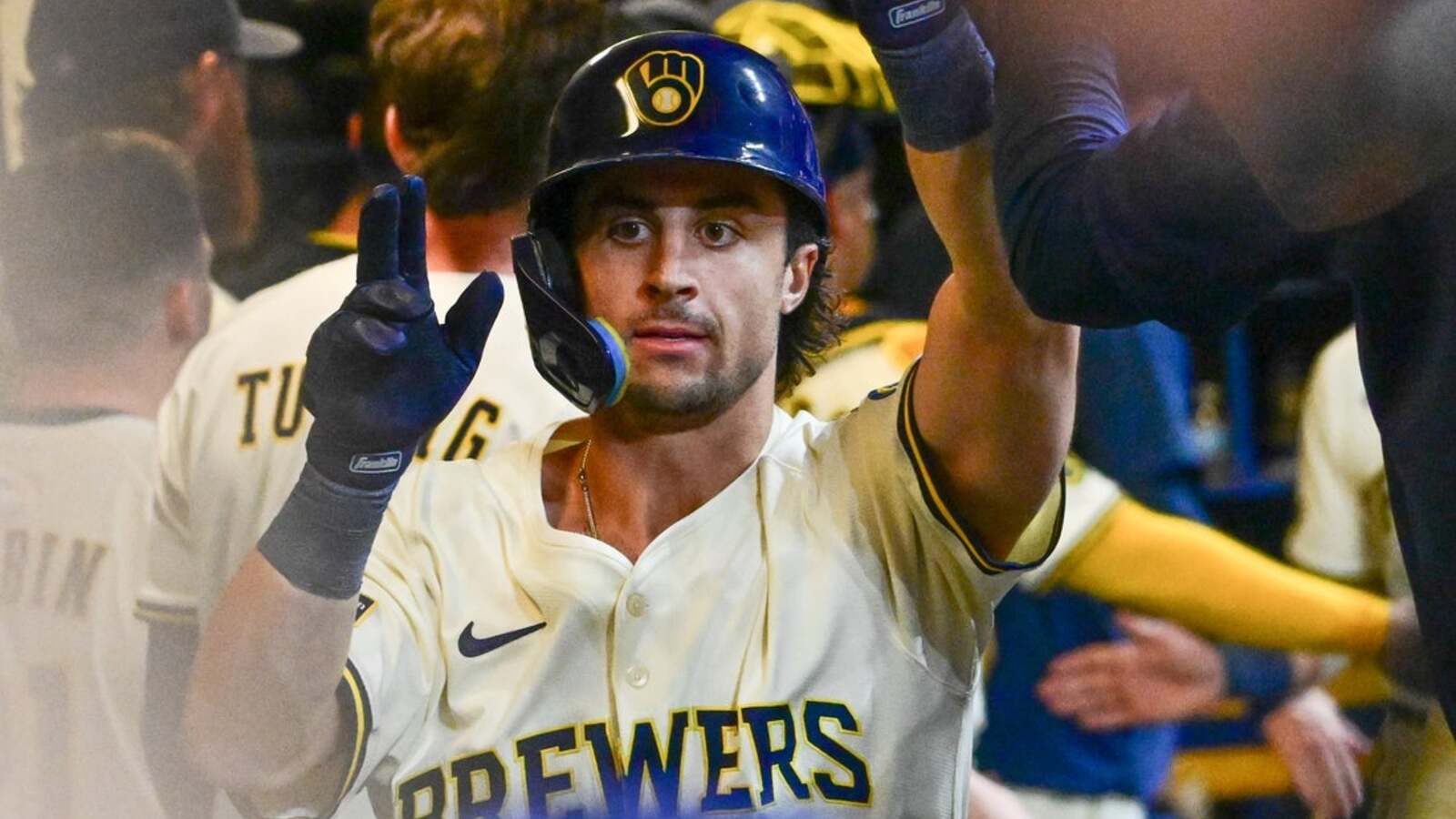 Blake Perkins' 5 RBIs carry Brewers past Angels | Yardbarker
