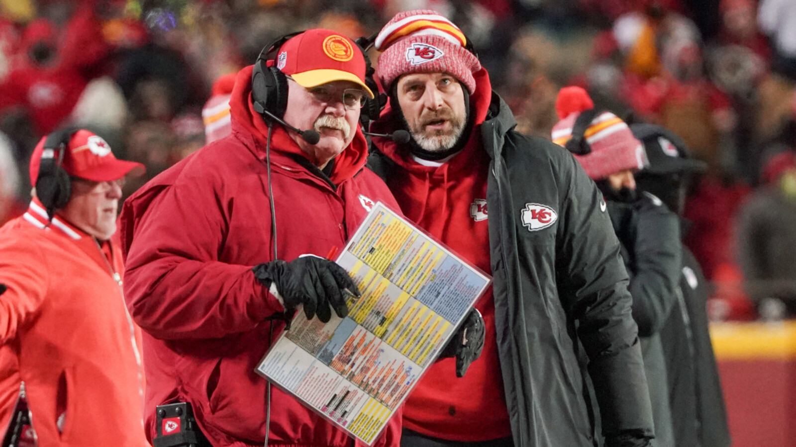 Chiefs OC Matt Nagy's son Tate Nagy commits to the University of Kansas ...