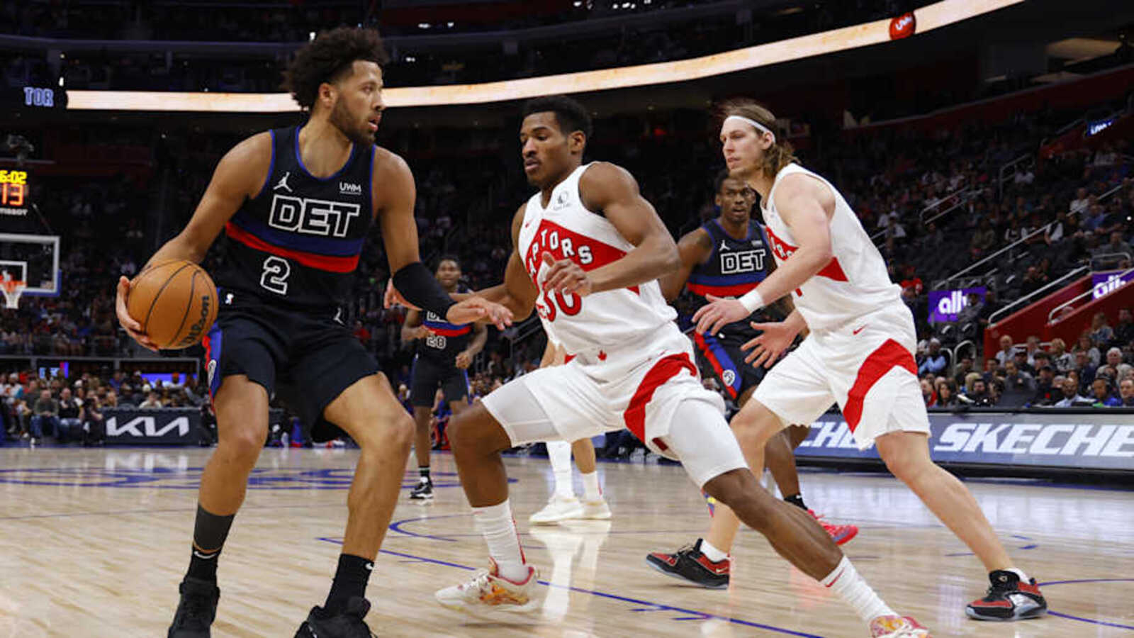 Detroit Pistons Reveal Starting Lineup for NBA Cup Action vs Raptors ...