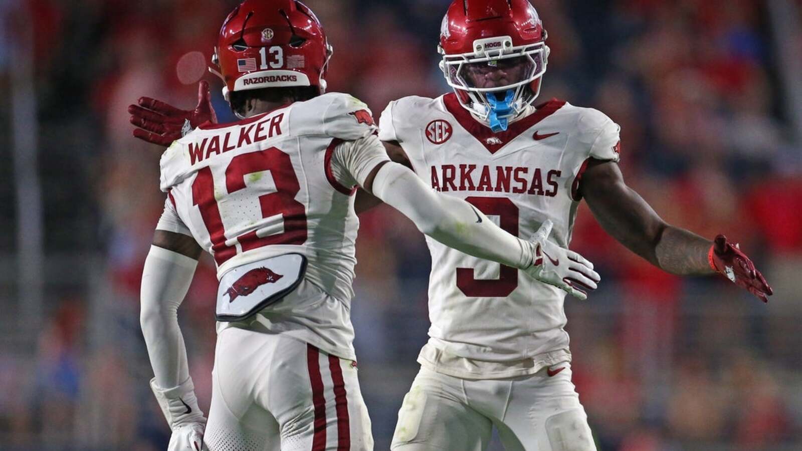 Arkansas CB Kani Walker exits on stretcher vs. Ole Miss | Yardbarker