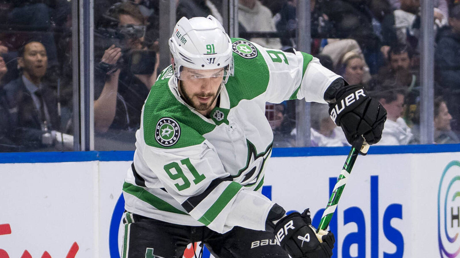 Watch: Tyler Seguin delivers head shot on Shea Theodore | Yardbarker