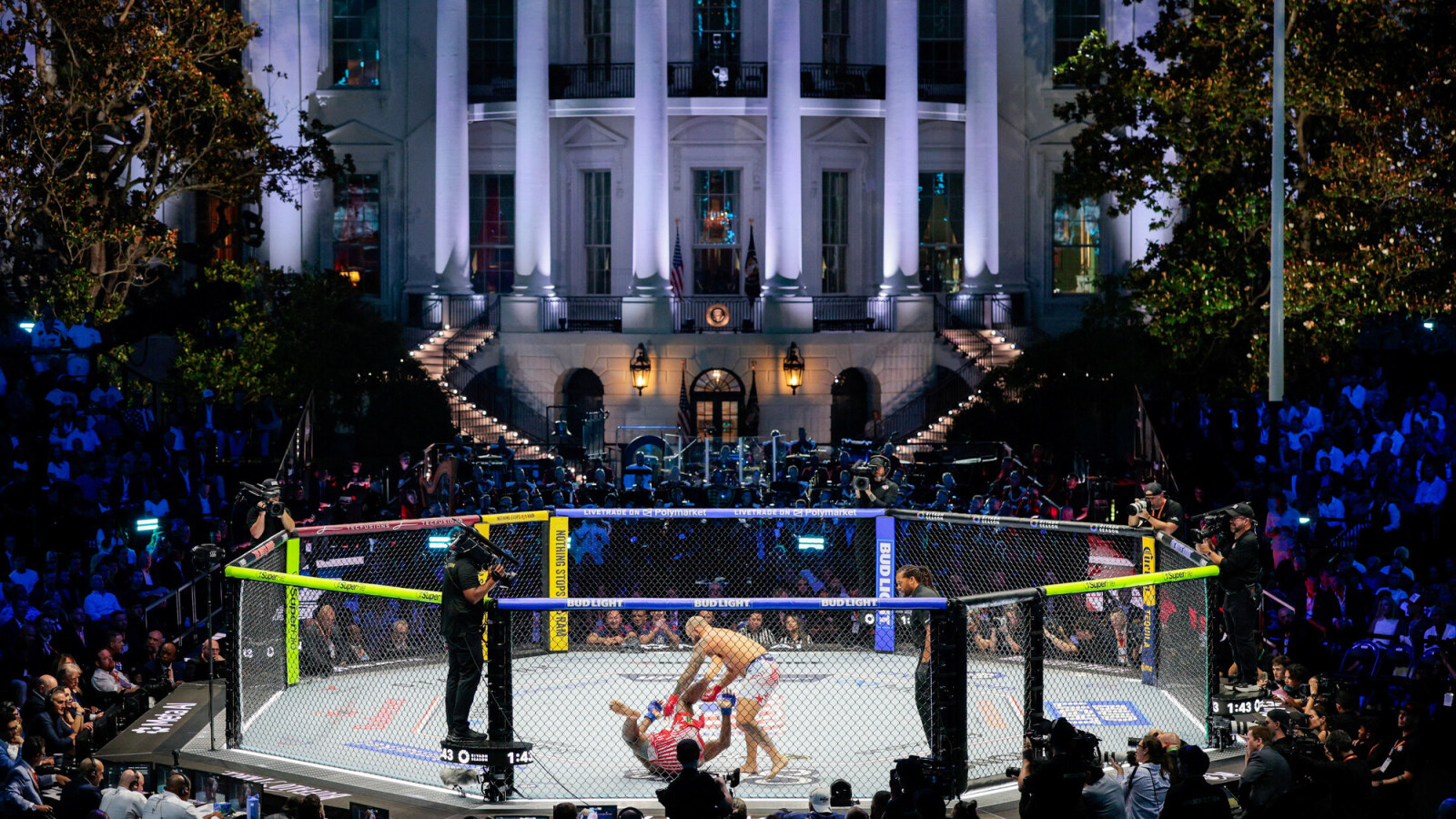Why 'surreal' was the perfect word to describe UFC Freedom 250 | Yardbarker