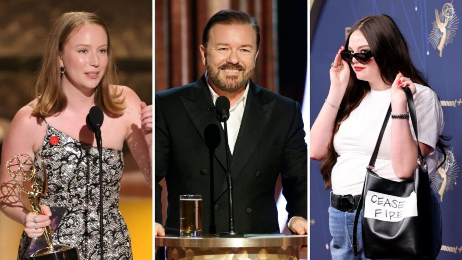 Ricky Gervais Takes Swipe at Emmy Stars’ Political Comments – Fans ...