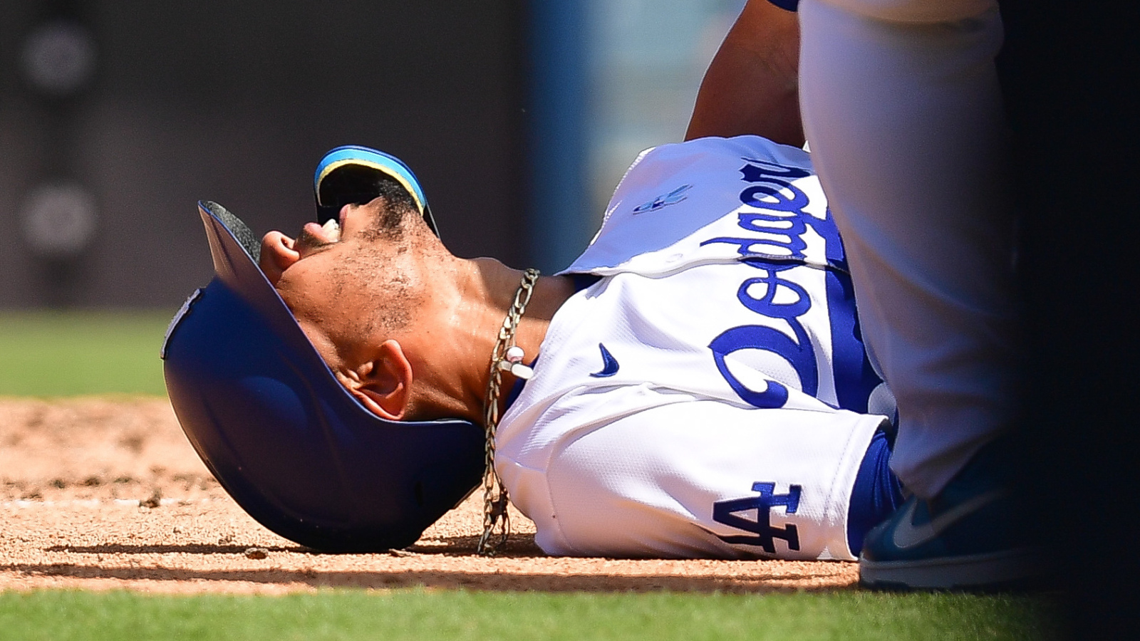 Dodgers star will miss 'some time' with broken bone in left wrist ...