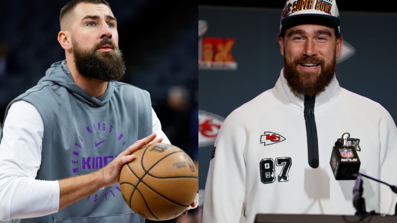 Travis Kelce Jokes Are Pouring In Because of Chiefs Star's NBA Look ...