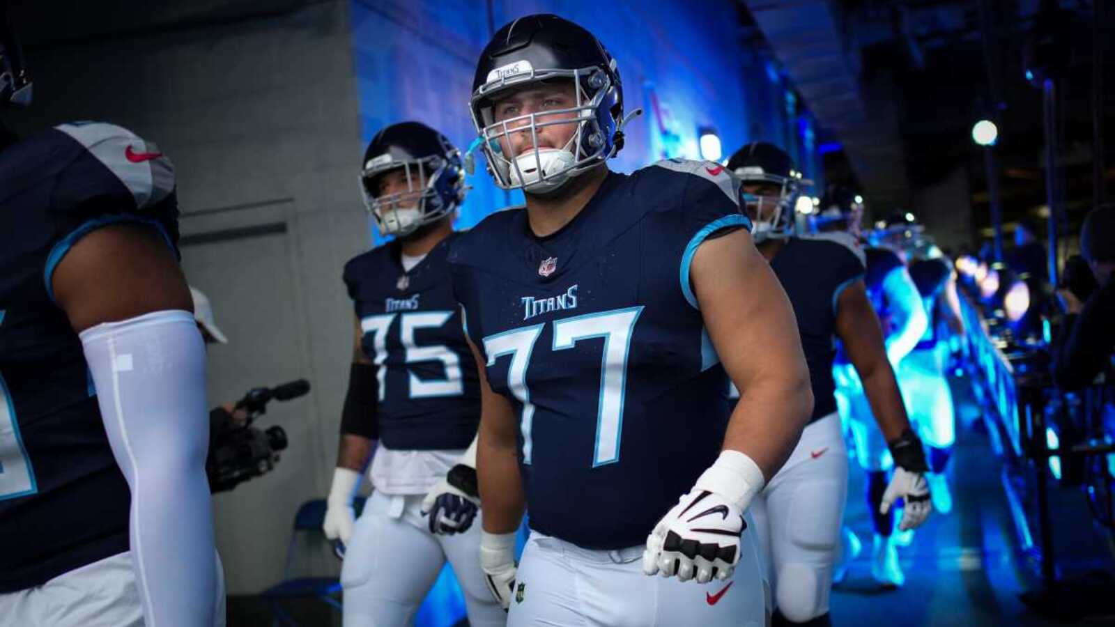 NFL Draft analysts re-graded the Titans selection of Peter Skoronski in ...
