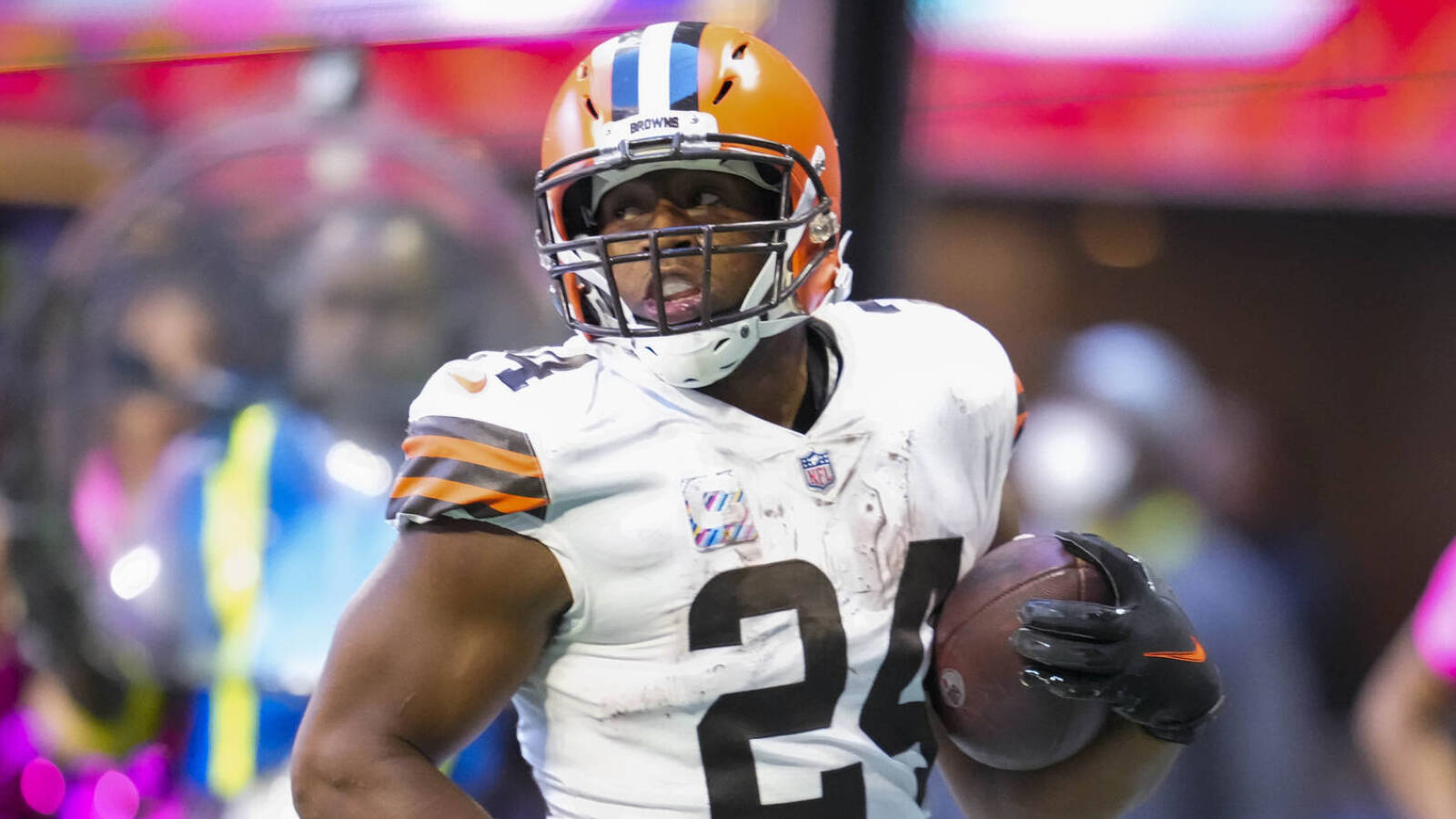 Browns' Nick Chubb ahead of Giants' Saquon Barkley in RB power rankings ...