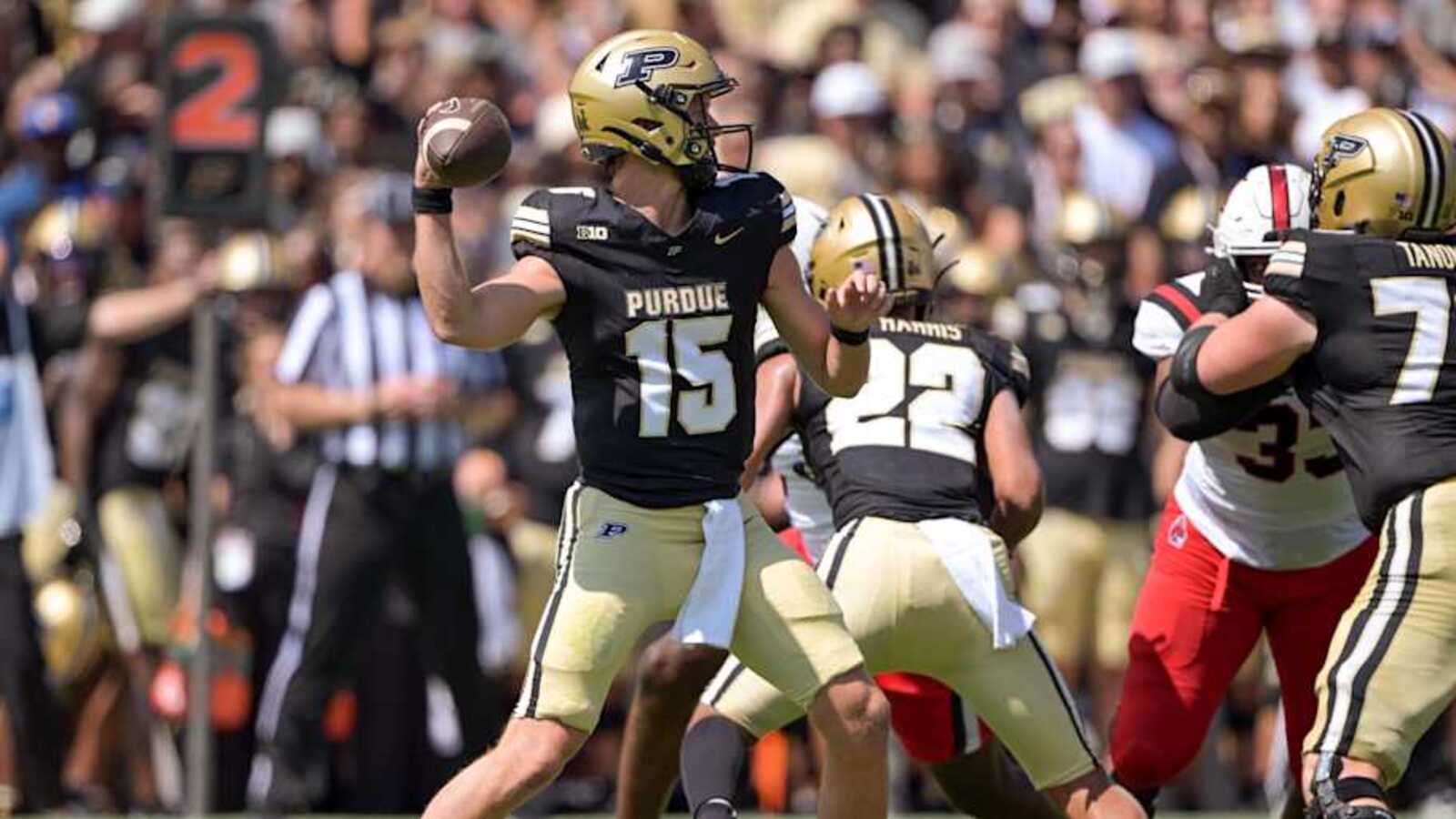 Purdue QB Ryan Browne Leads Big Ten in Passing After Week 1 | Yardbarker