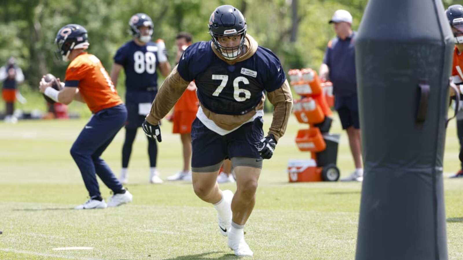 Teven Jenkins Sees Offensive Line Strength Within Screen Game | Yardbarker