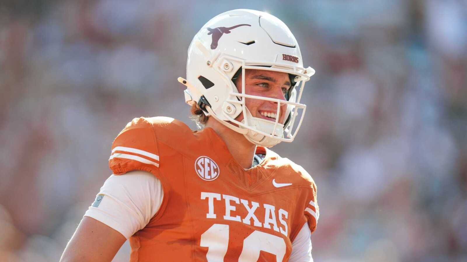 Watch: Texas QB Arch Manning runs for 67-yard TD | Yardbarker