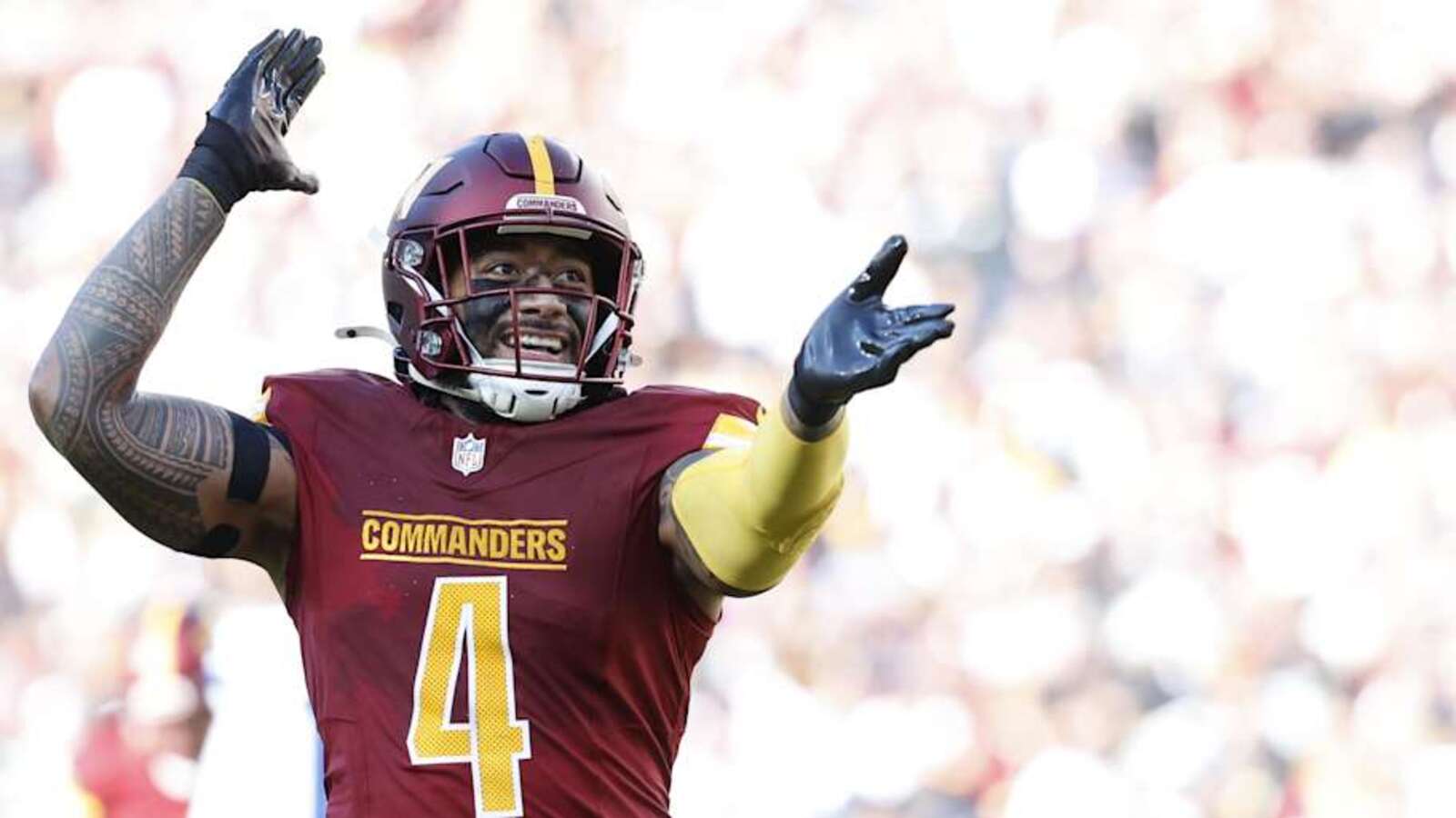 Commanders' LB Frankie Luvu has high expectations ahead of Eagles bout ...