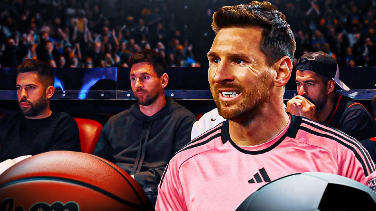 Lionel Messi takes Inter Miami mates to NBA playoff game | Yardbarker