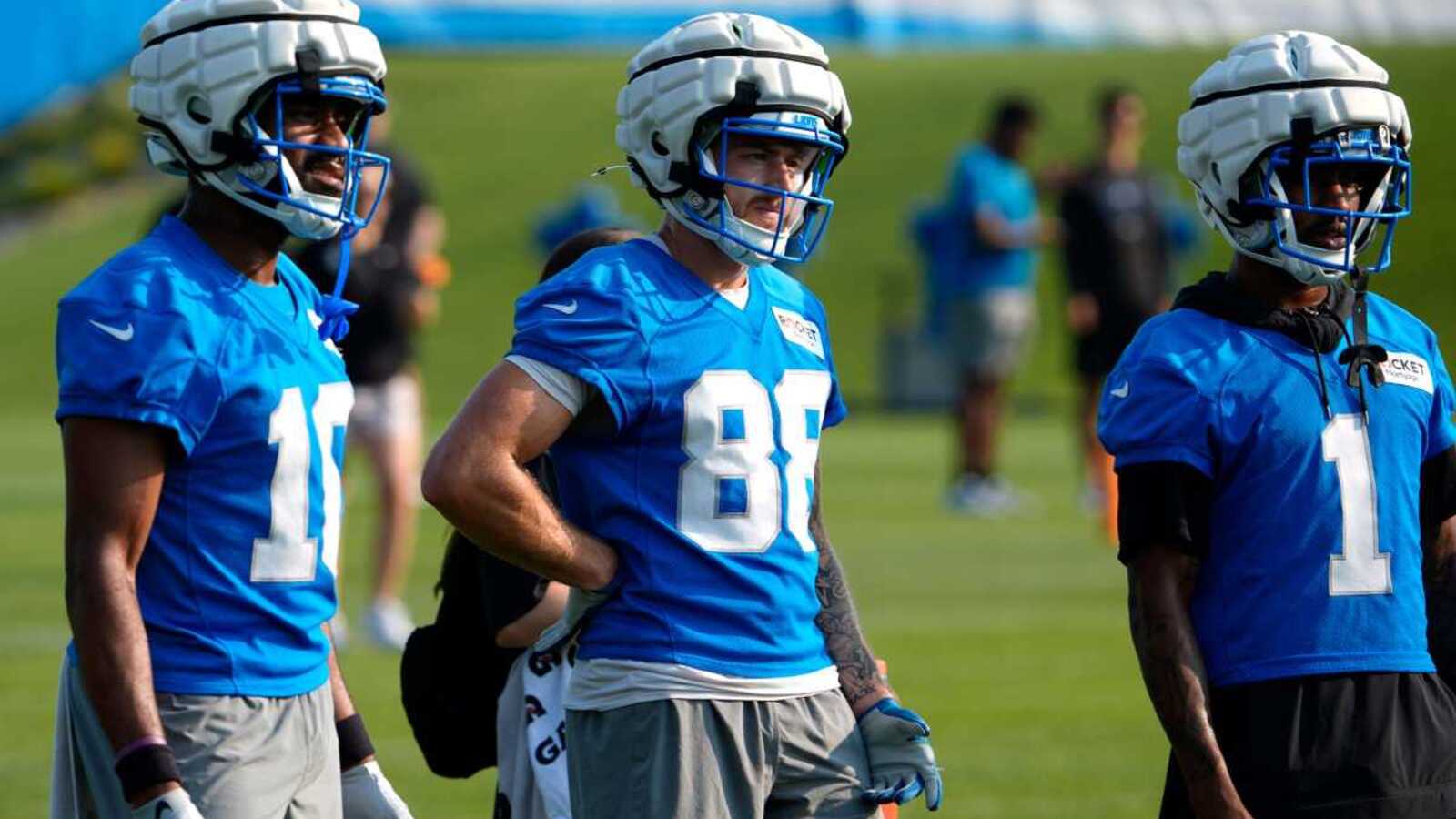 From tryouts to working with the first team, another Lions receiver has ...