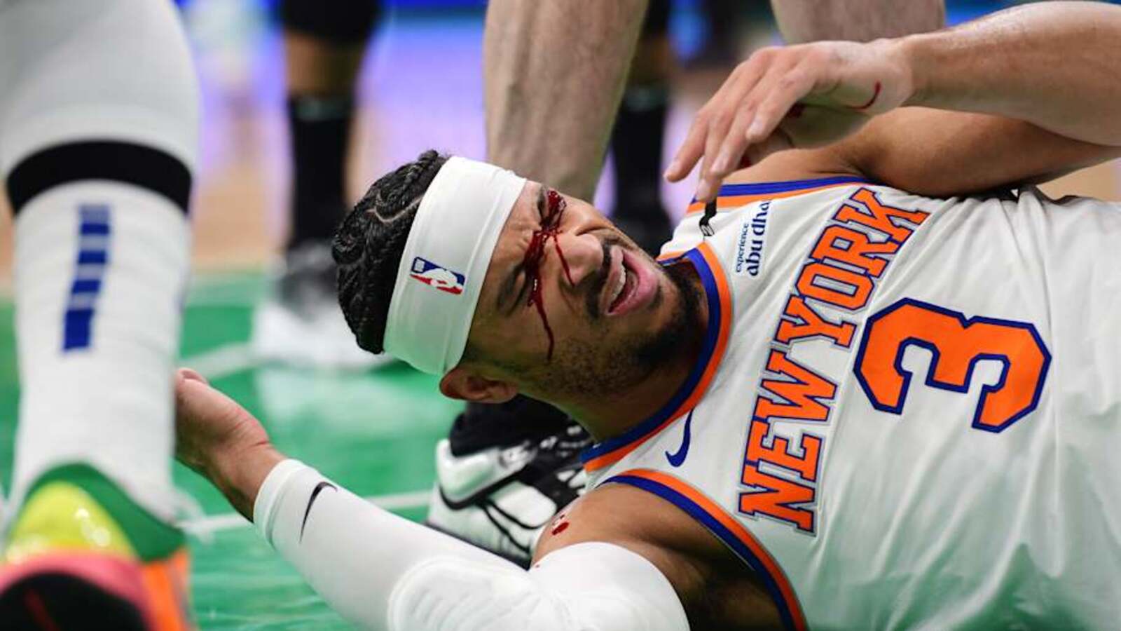 Josh Hart Suffers Bloody Injury in Knicks Playoff Game | Yardbarker