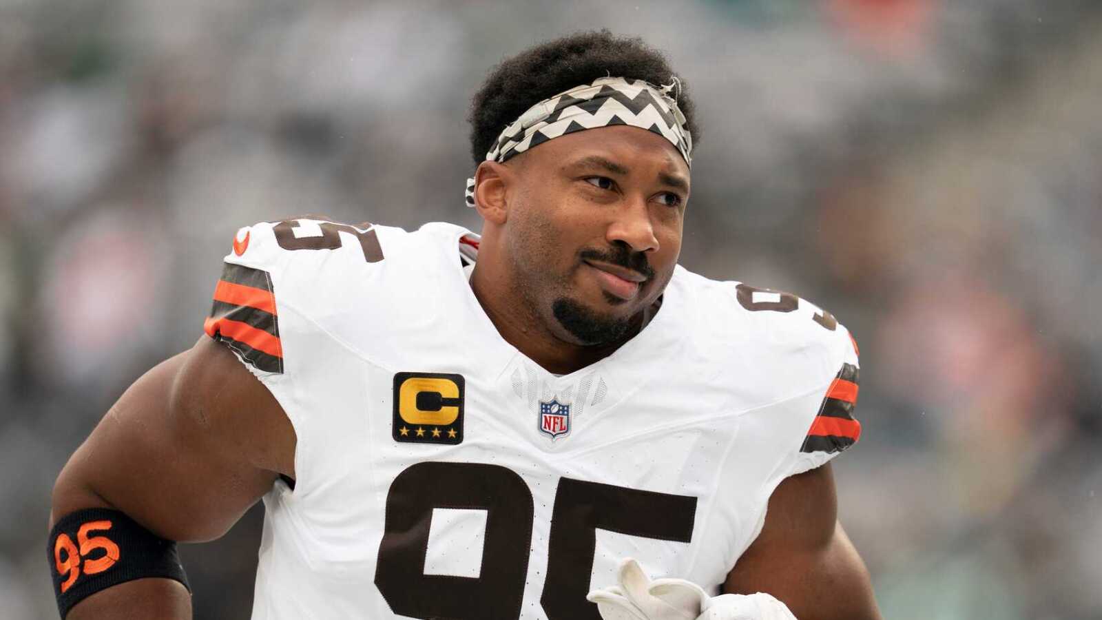 Browns DC may have added more fuel to Myles Garrett trade rumors ...