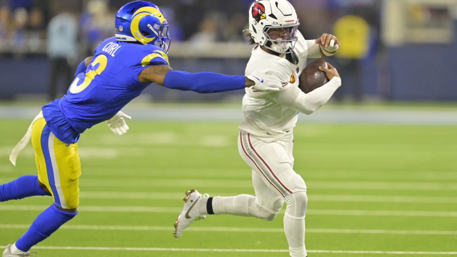 The NFL drops the hammer on Rams safety Kamren Curl with news he didn't ...