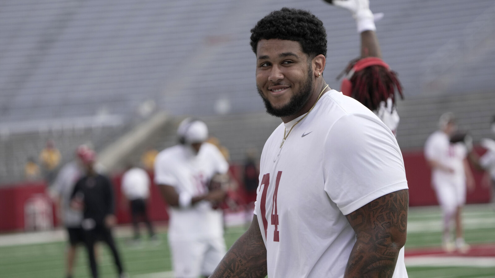 Kadyn Proctor tells how time at Iowa pushed him back to Alabama ...