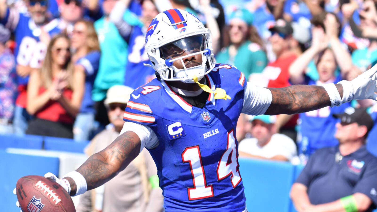 Watch: Bills' Stefon Diggs scores 55-yard TD | Yardbarker