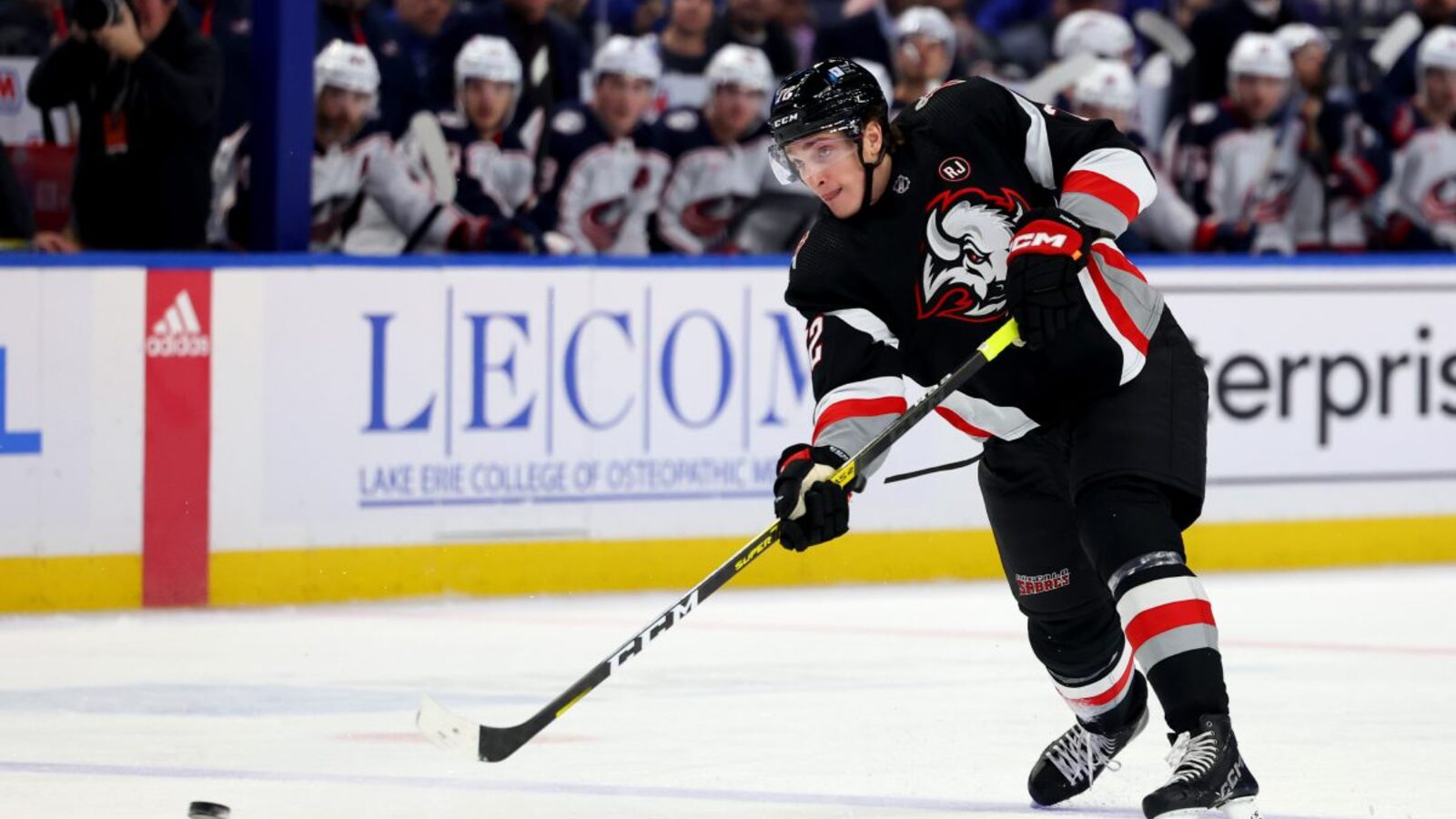 Buffalo Sabres’ Tage Thompson out day-to-day with upper-body injury ...