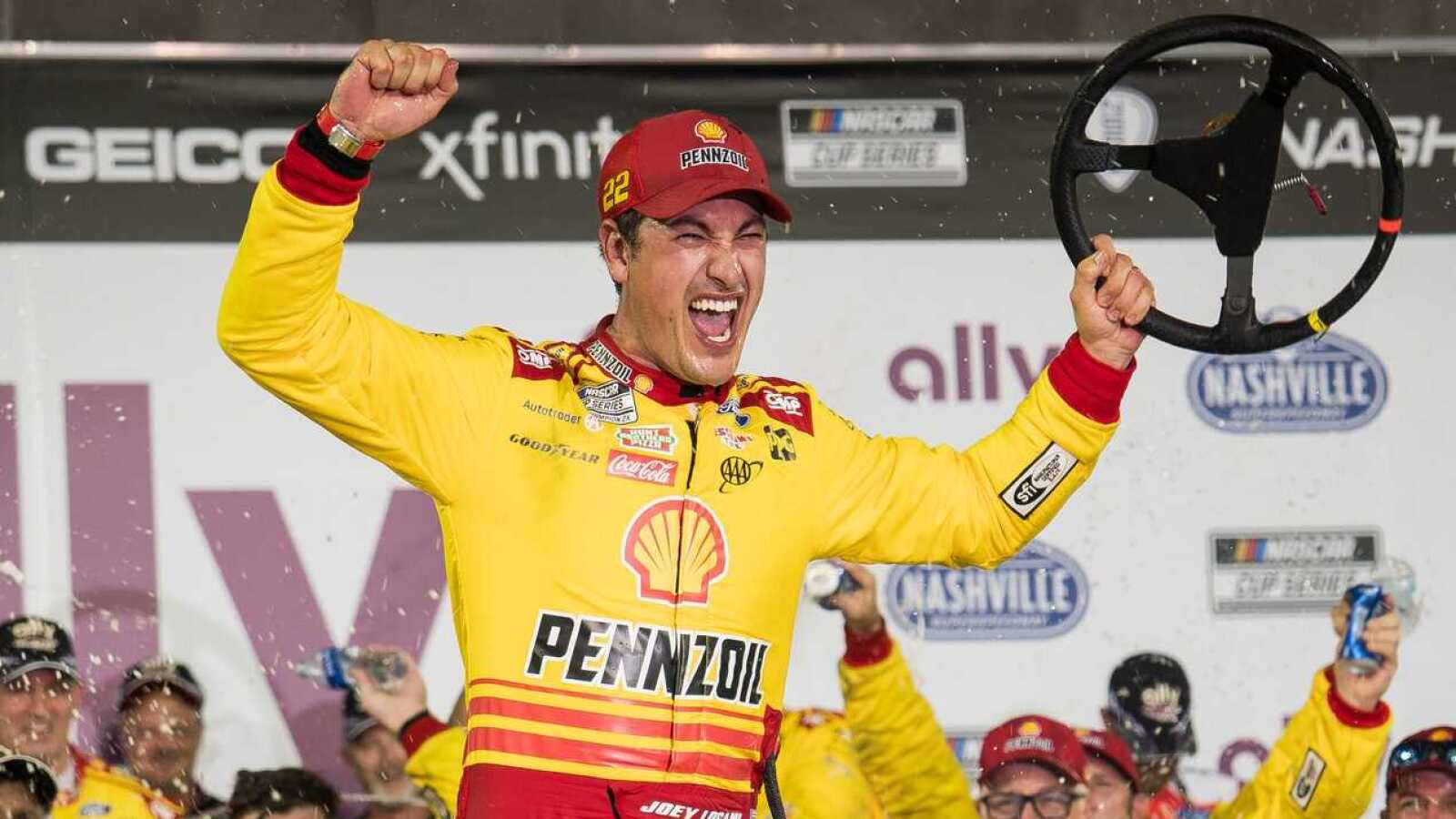 Logano grabs season-saving victory in five OTs at Nashville | Yardbarker