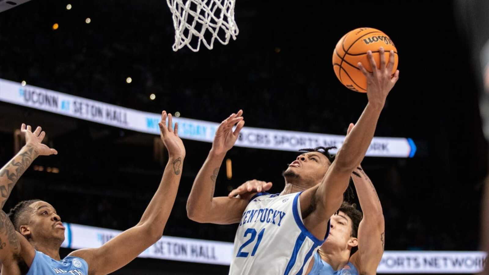 Rob Dillingham helps No. 14 Kentucky top No. 9 North Carolina | Yardbarker