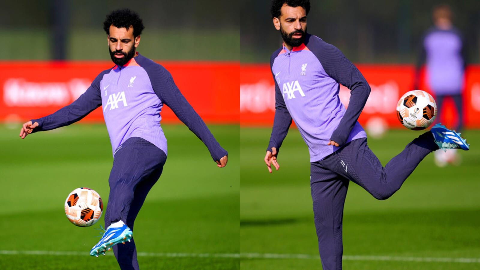 Mo Salah Trains With Liverpool Squad After Recovering From Hamstring ...