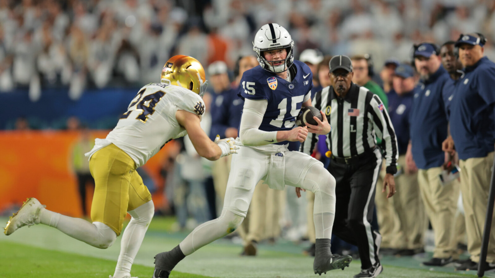 LOOK: Drew Allar Isn’t Ready for the NFL | Yardbarker